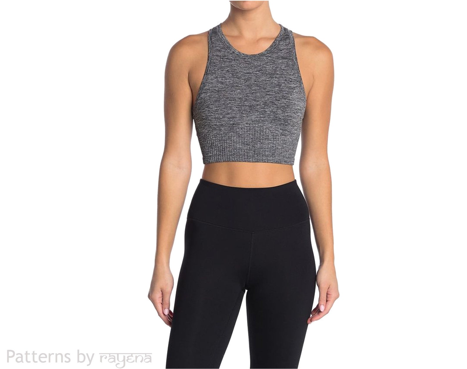 Sports Bra/tank Top Block Sports Bra Pattern With Back - Etsy Canada