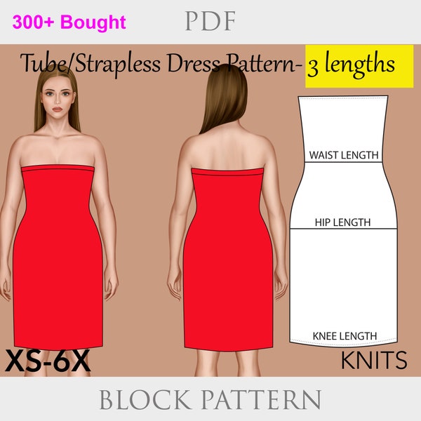 Tube Top - Etsy