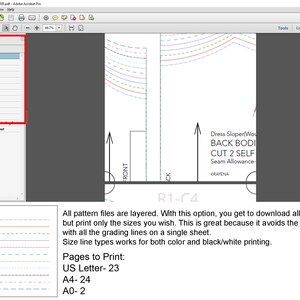 Men's Knit Sloper Pattern Set Size XS-6X, Block Pattern, Leggings ...