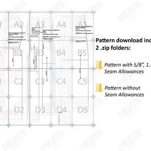 Women’s Strapless Sheath Dress PDF Sewing Pattern | Sizes XS to 6X ...