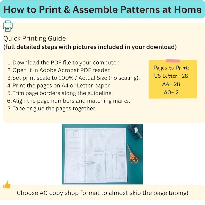 Princess Seam Dress Sewing Pattern: Woven Sloper Block (XS–6X) (PDF ...