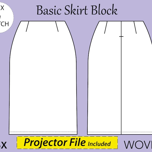 Skirt Pattern - Etsy