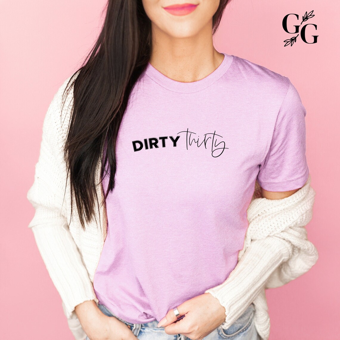 Dirty Thirty Shirt Dirty 30 Cheers to Thirty Years Shirt - Etsy