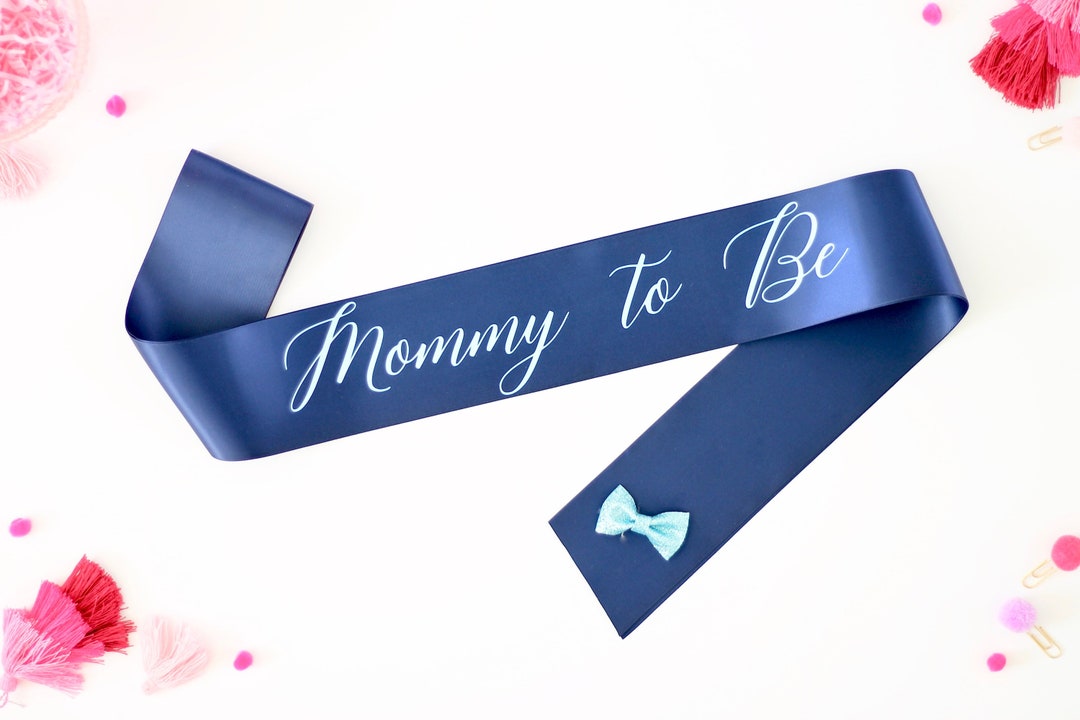 Mommy to Be Sash - Custom Mommy Sash - Mommy to Be - New Mom Sash ...