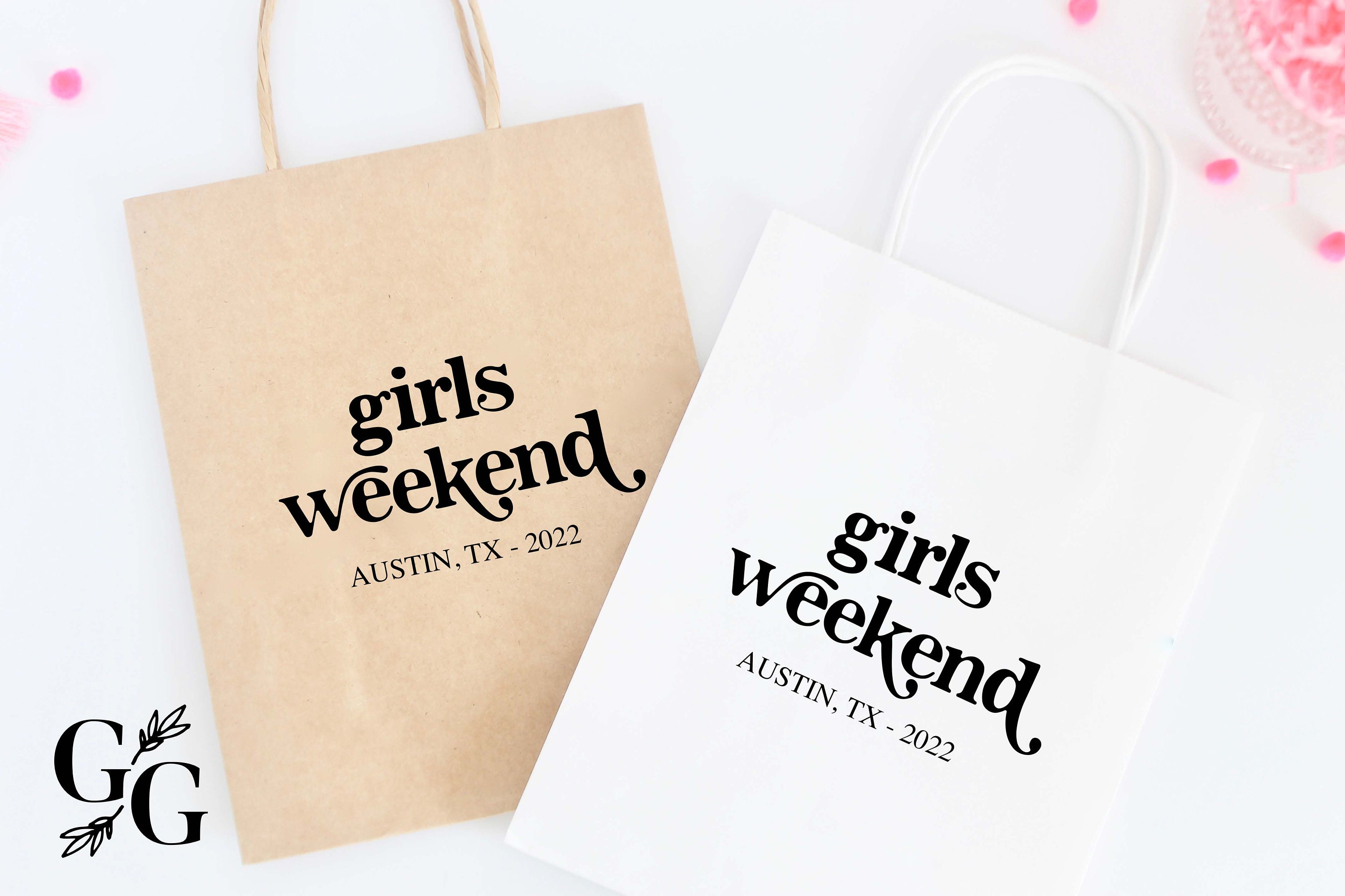 Girls Weekend Gift Bag Girls Getaway Gift Bag | Etsy