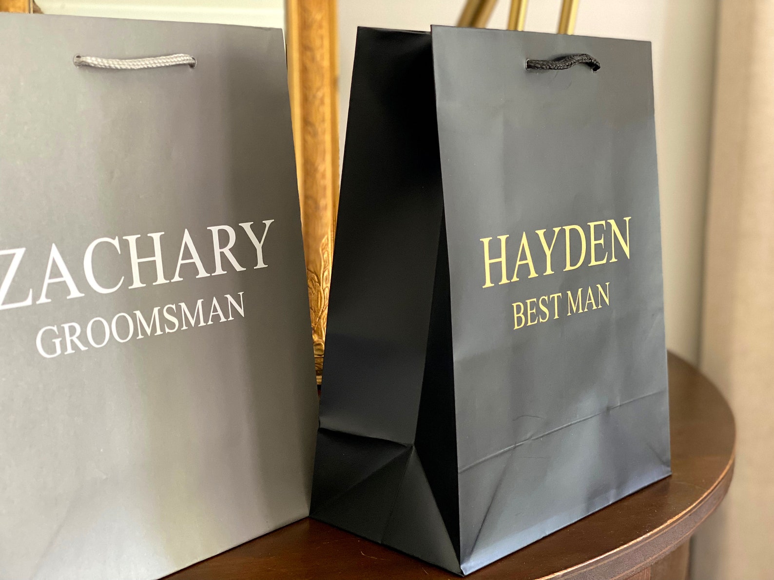 Personalized Gift Bag-custom Gift Bag-bridesmaid Gift - Etsy