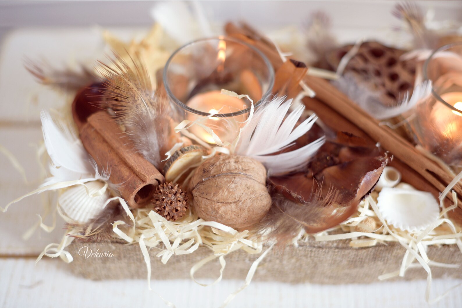 Shell Table Decor Flower Arrangement Dried Flowers Coastal | Etsy