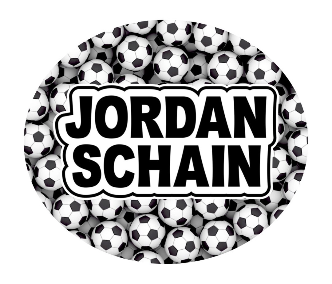 Soccer Ball Labels | Personalized Labels | Camp Labels | Clothing ...
