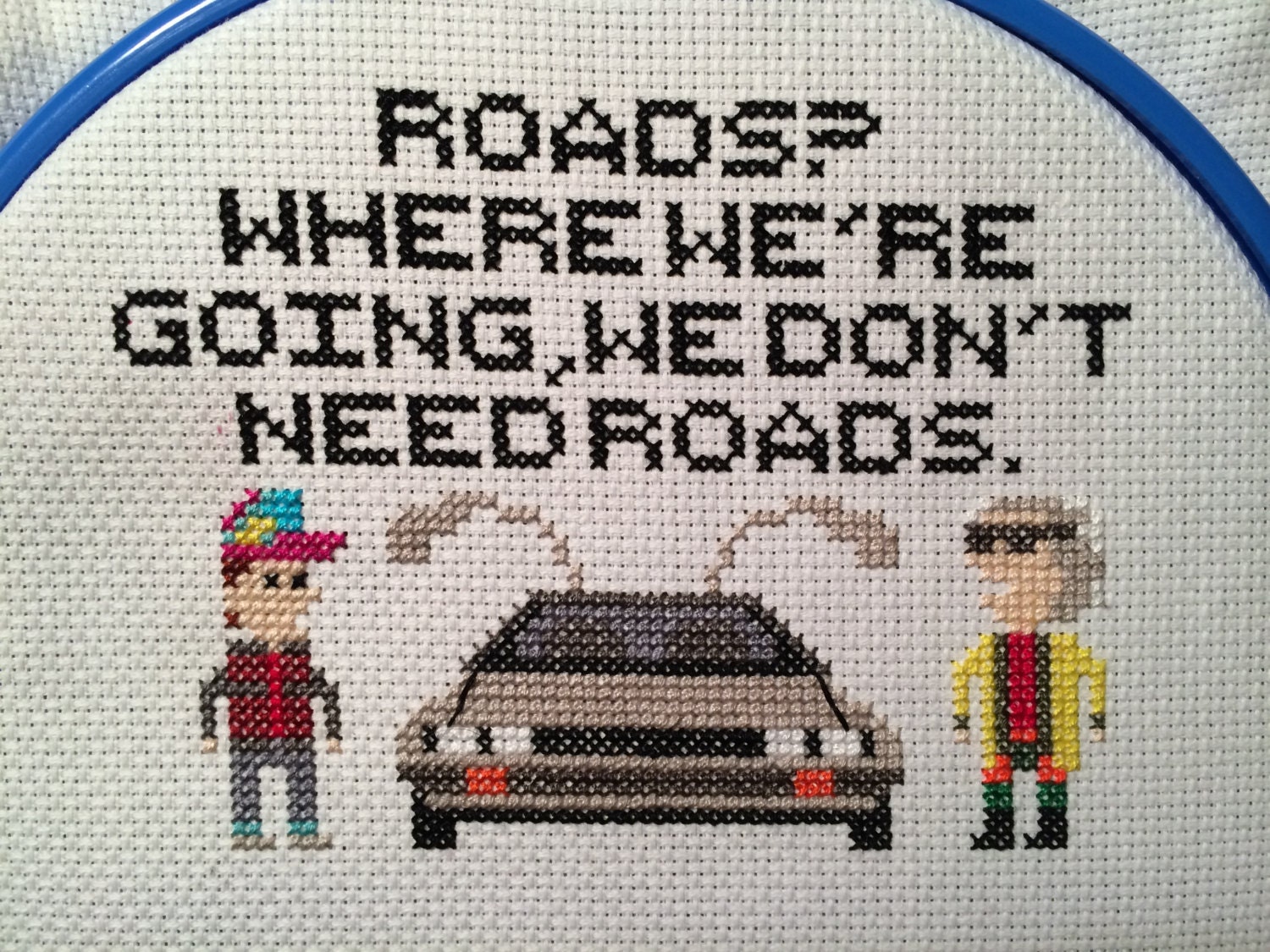 Back to the Future Cross-stitch Pattern - Etsy