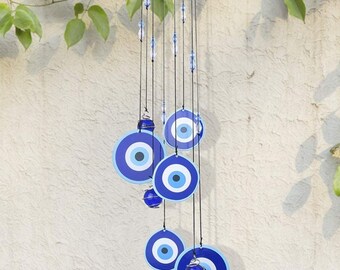 Evil Eye Wind Chimes - Etsy