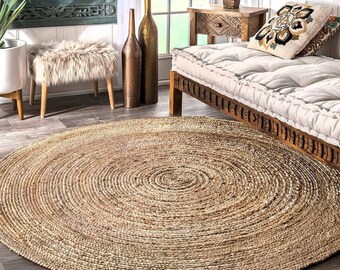 Round Boho Rug | Etsy