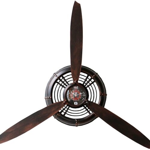 Airplane Propeller Wall Clock - Etsy