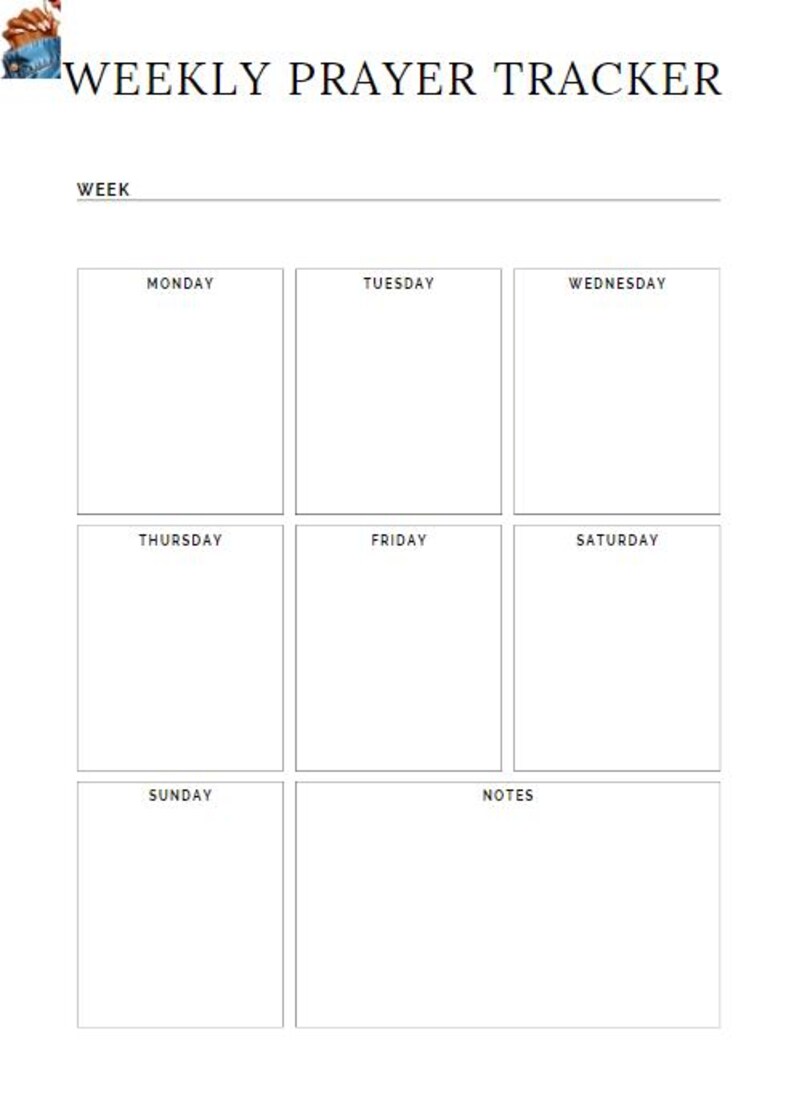 Prayer Journal, Bible Study, Gratitude Journal, God Digital Planner ...