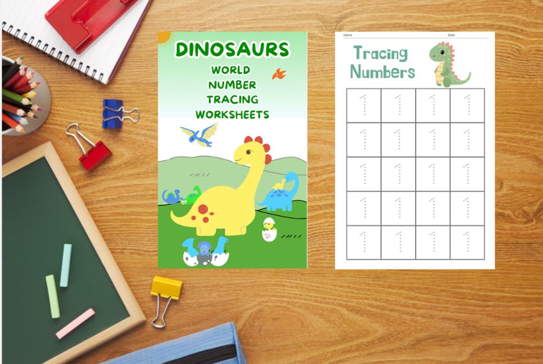 Number Worksheets for Preschool, Number Tracing 0-9 Pages, Prek Number ...