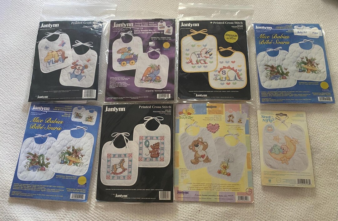 Janlynn Cross Stitch Kits From the 1980’s and Up - Etsy
