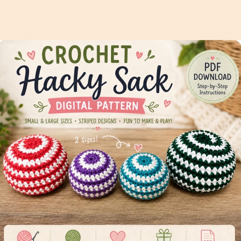 Hacky Sack Sewing Pattern - Etsy