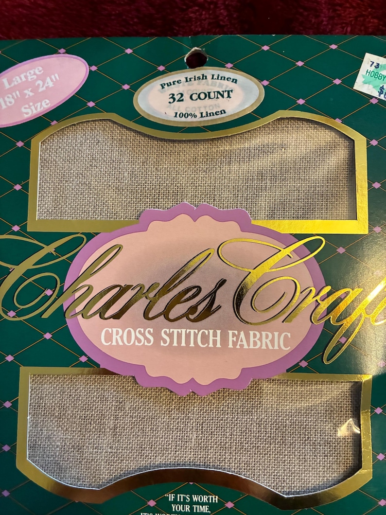 A Lot of Cross Stitch Fabrics and Waste Canvas for Cross Stitch - Etsy