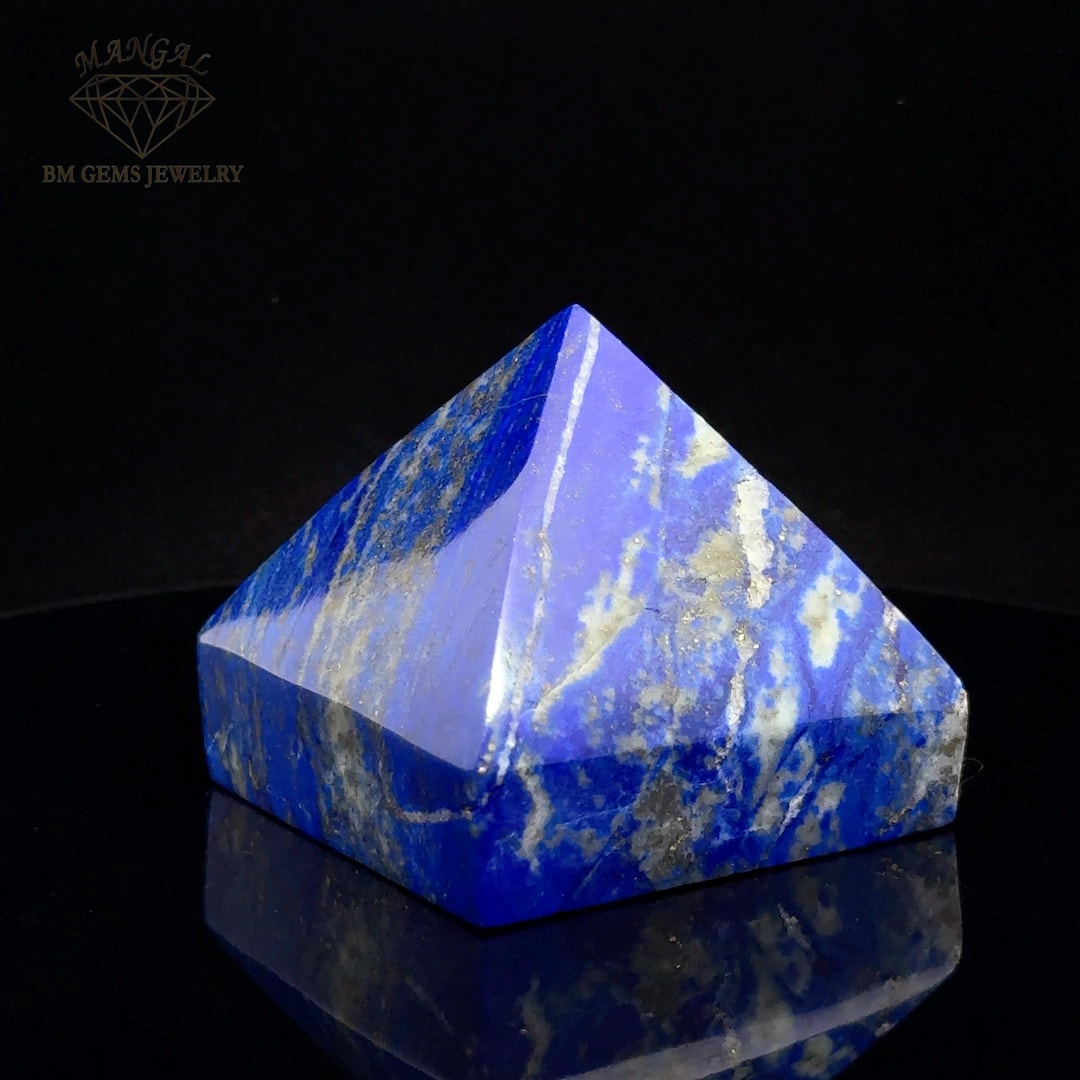 Natural Lapis Lazuli Pyramid From Afghanistan - Etsy