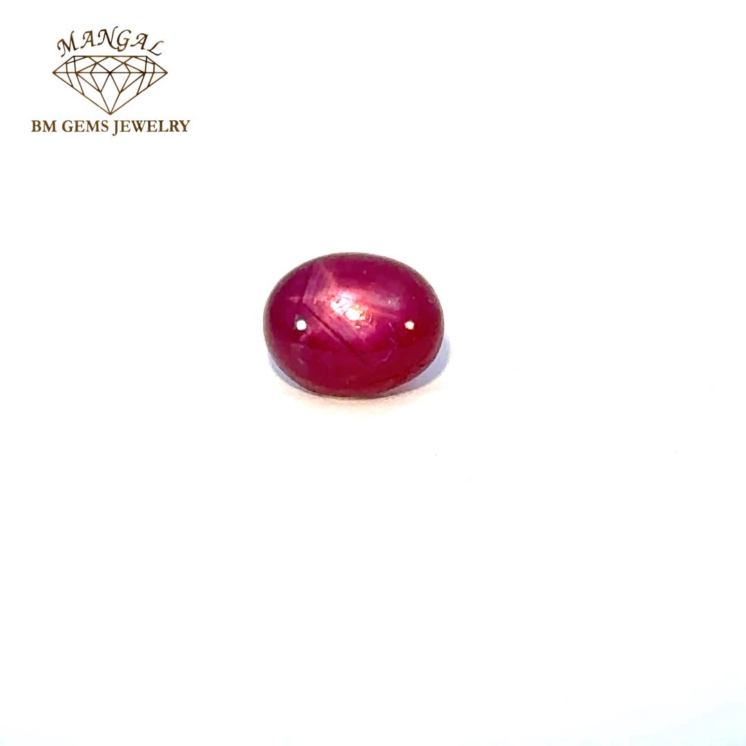Natural Corundum Rare Star Ruby 3.77 Carat, Star Rubies Are Associated ...