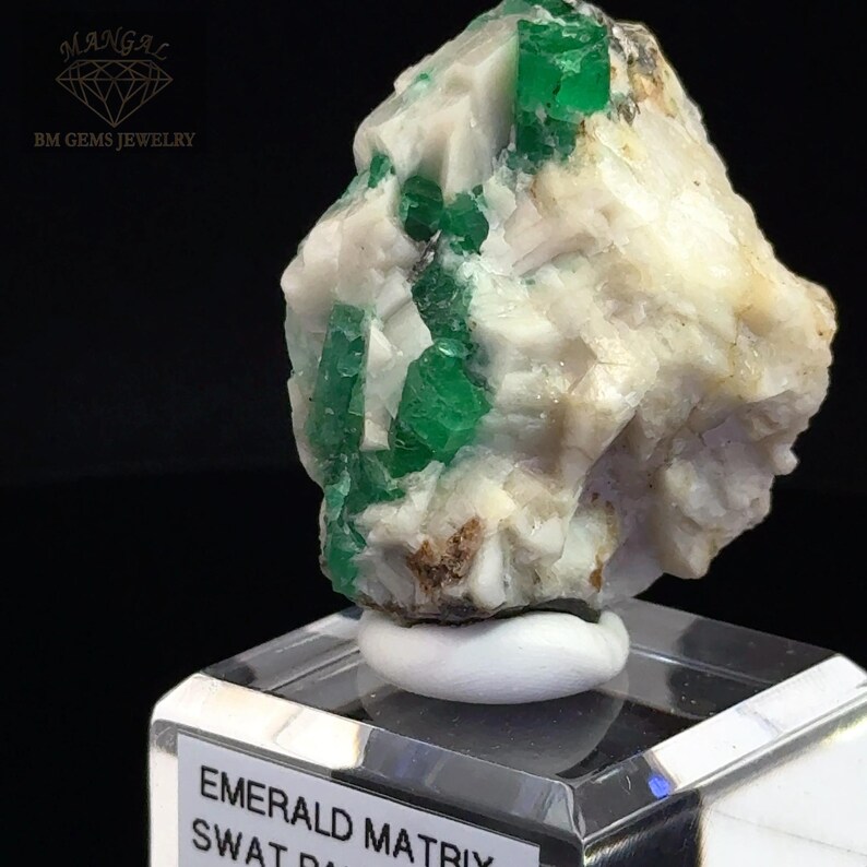 Raw Natural Emerald Specimen Mineral 52.1 Grams From Pakistan Swat Villages - Etsy