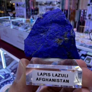 Afghan Lapis Lazuli Rough Stone: Royal Blue Healing Crystal - Etsy