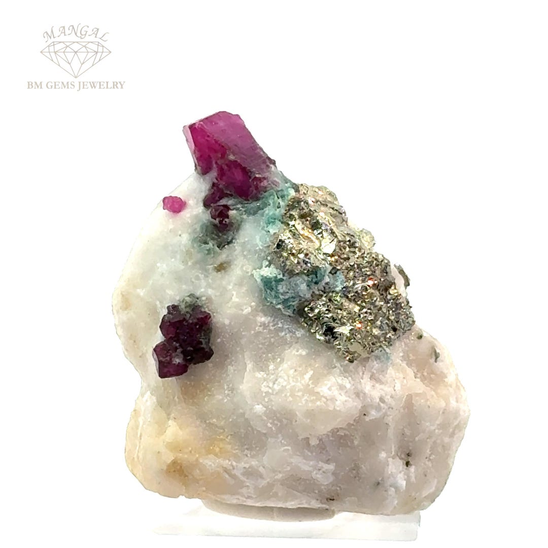 Ruby From Jegdalek, Afghanistan ,natural Ruby on Matrix With Beautiful ...