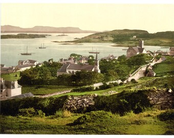 Kylemore. County Galway, Ireland] 1890. Vintage Photo Postcard Reprint ...