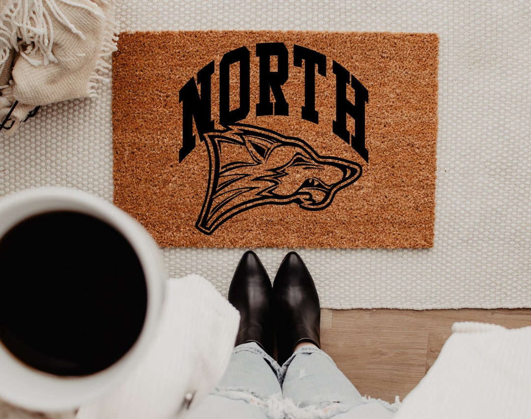 North Paulding High School, Wolfpack Doormat, School Mascot, Custom ...