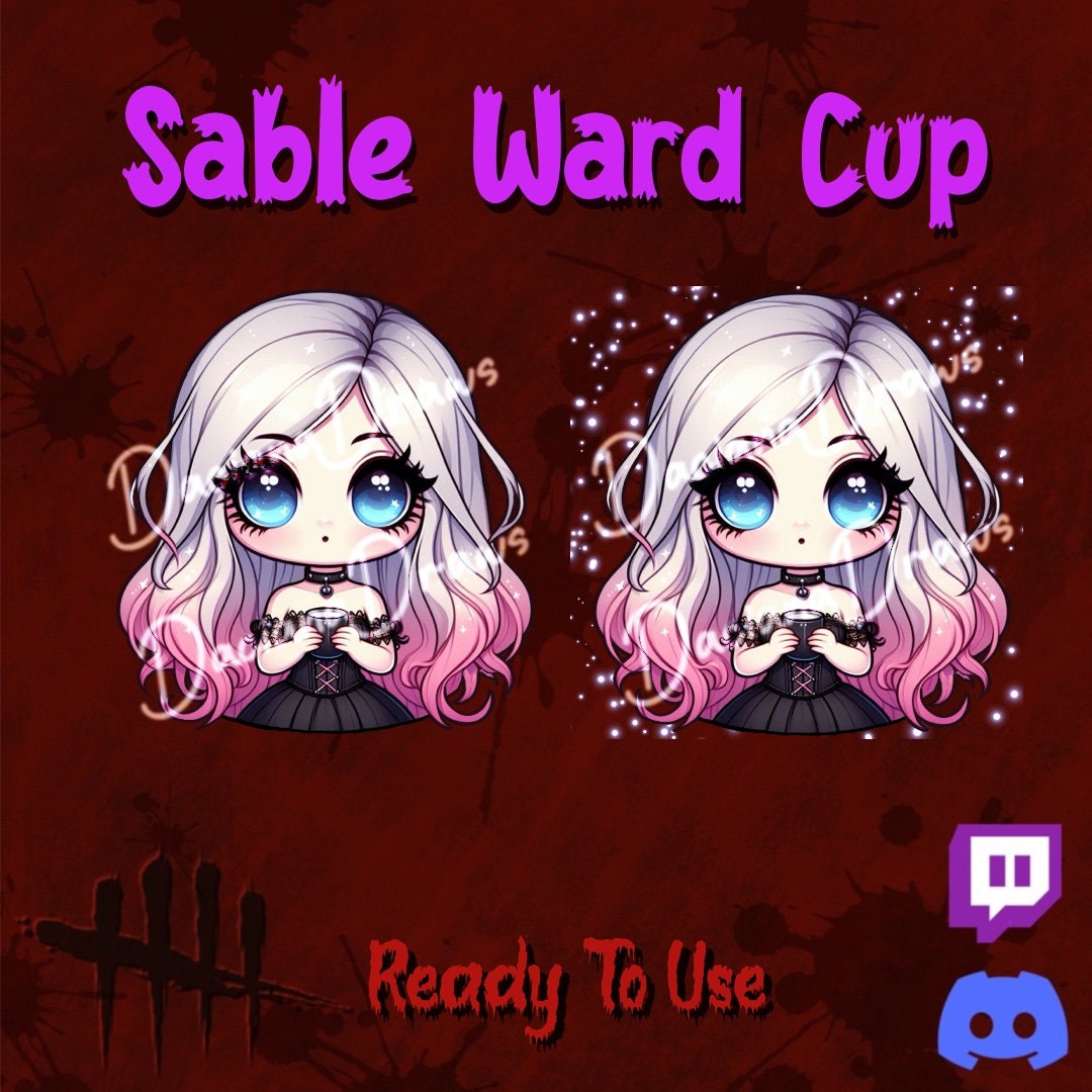 Sable Ward DBD Cup Emote - Etsy