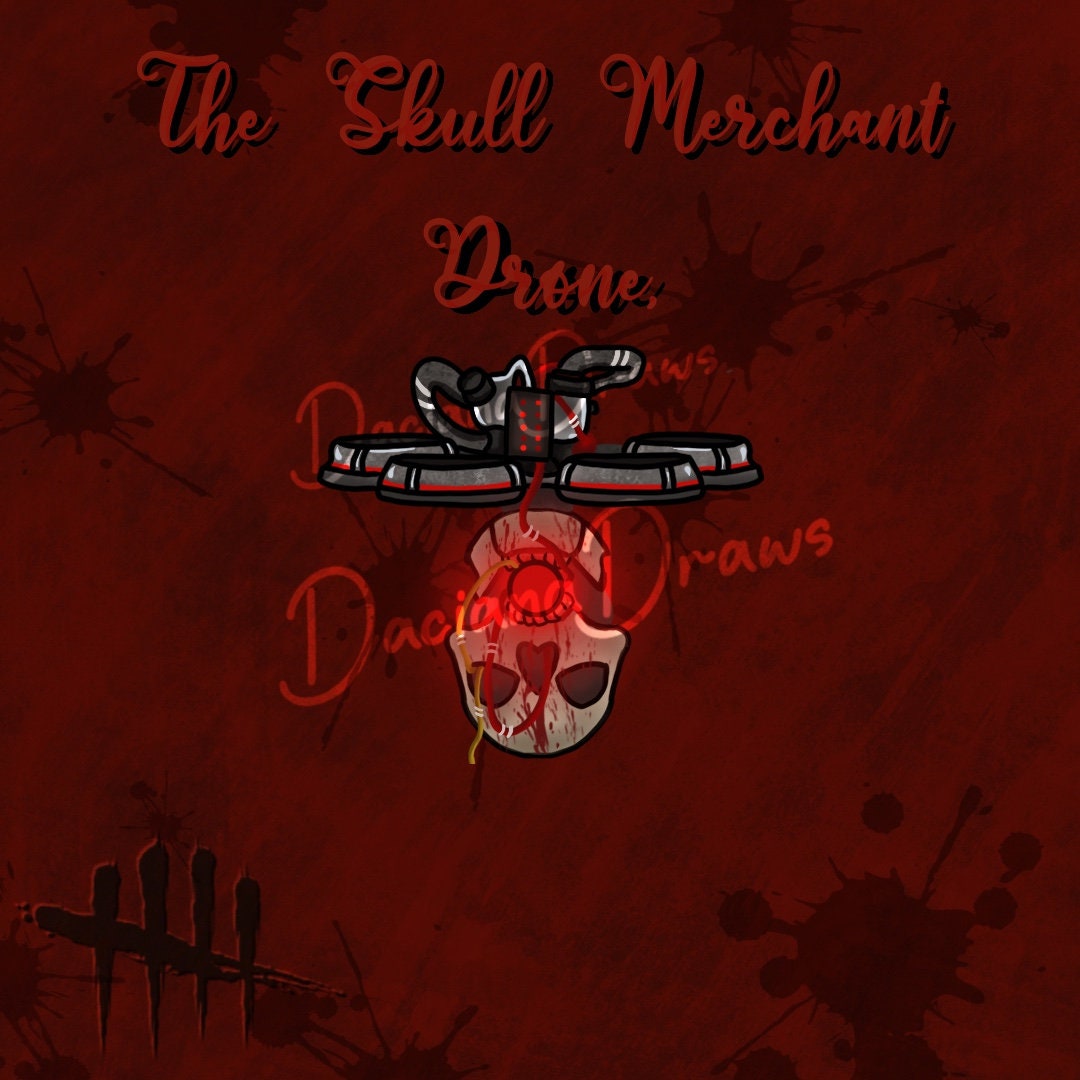 The Skull Merchant Drone Emote DBD - Etsy