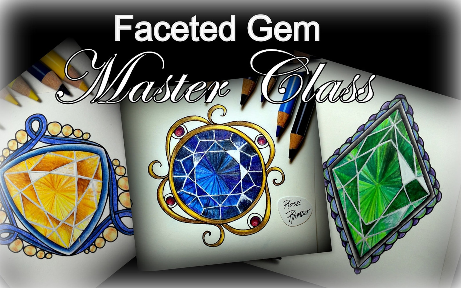 Faceted Master Class (video and Color Along) - Etsy