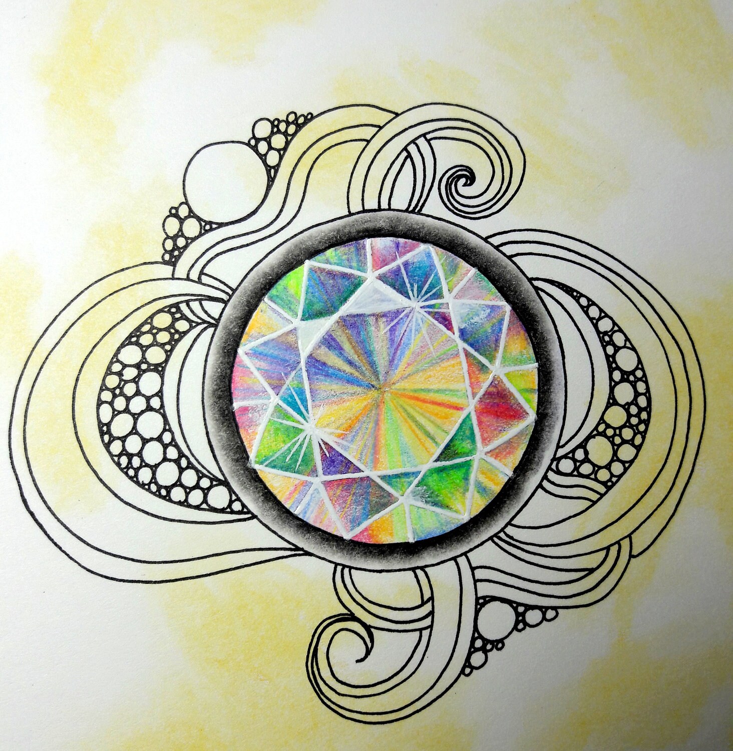 Faceted Master Class (video and Color Along) - Etsy