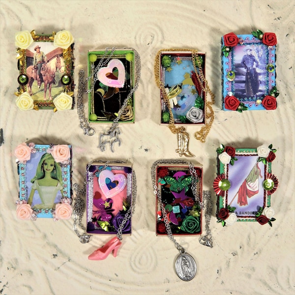 Matchbox Shrine - Etsy