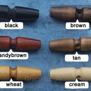 2 Pairs of Duffle Coat Toggle Button,toggle Closures for Cape Coat ...