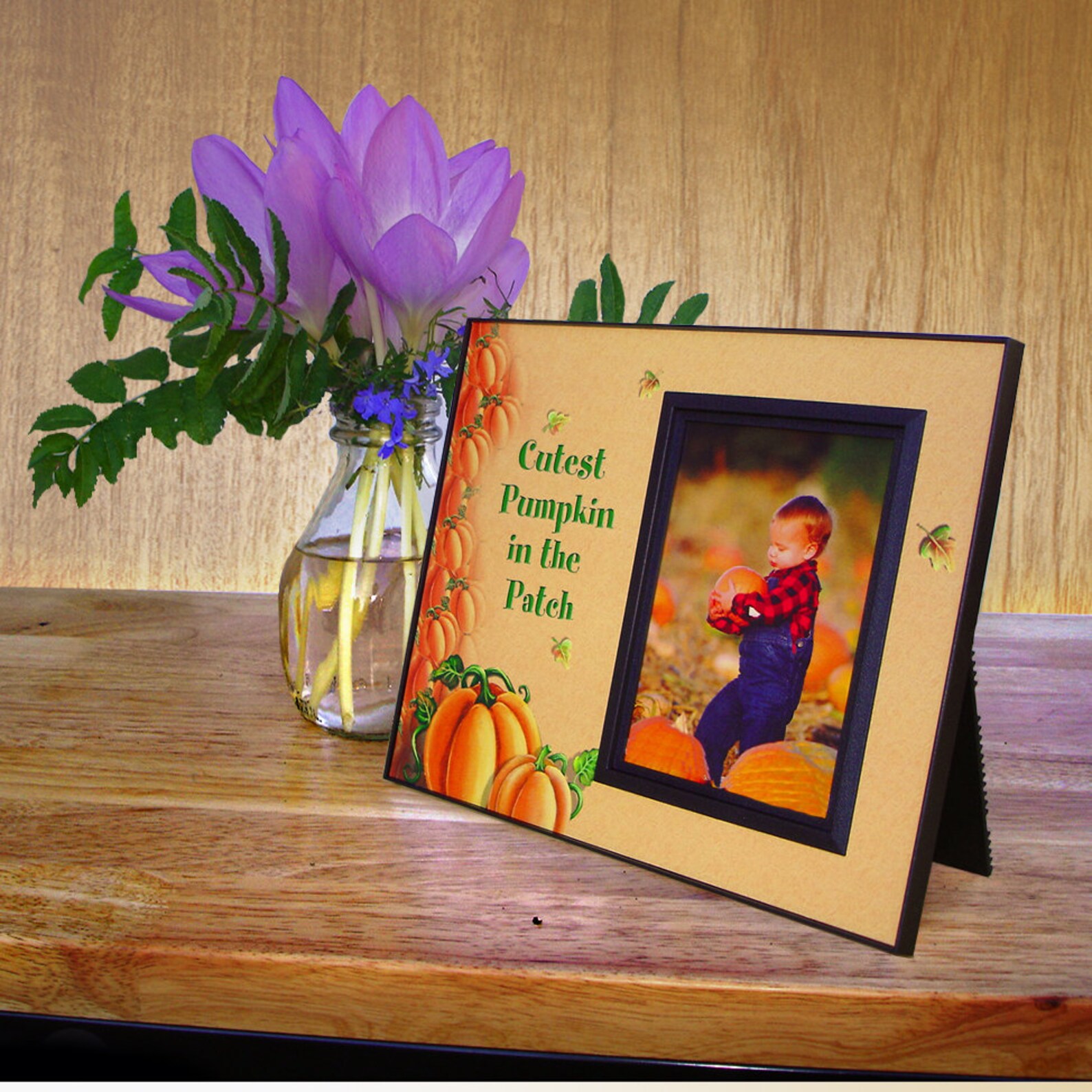 Cutest Pumpkin in the Patch, Halloween Pumpkin Photo Frame - Etsy
