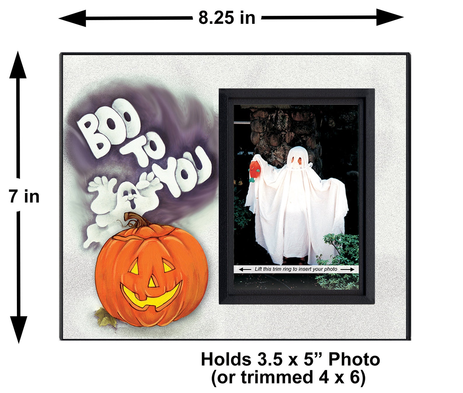 Boo to You Halloween Frame, Ghost Photo Frame, Boo to You Frame - Etsy
