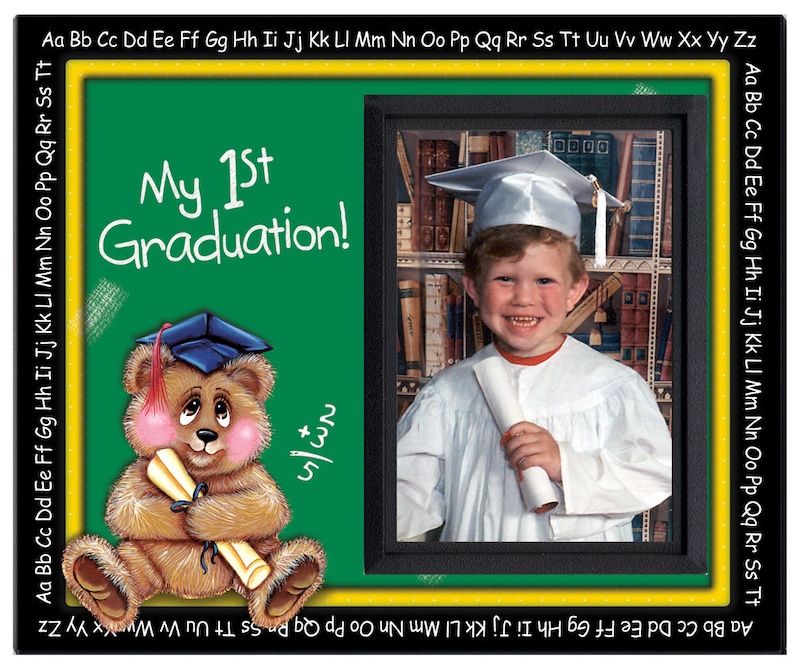 Preschool Kindergarten My First Graduation Picture Frame - Etsy
