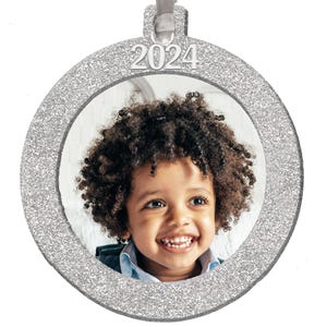 2024 Photo Ornaments for Christmas Tree, Easy-load Magnetic Design ...