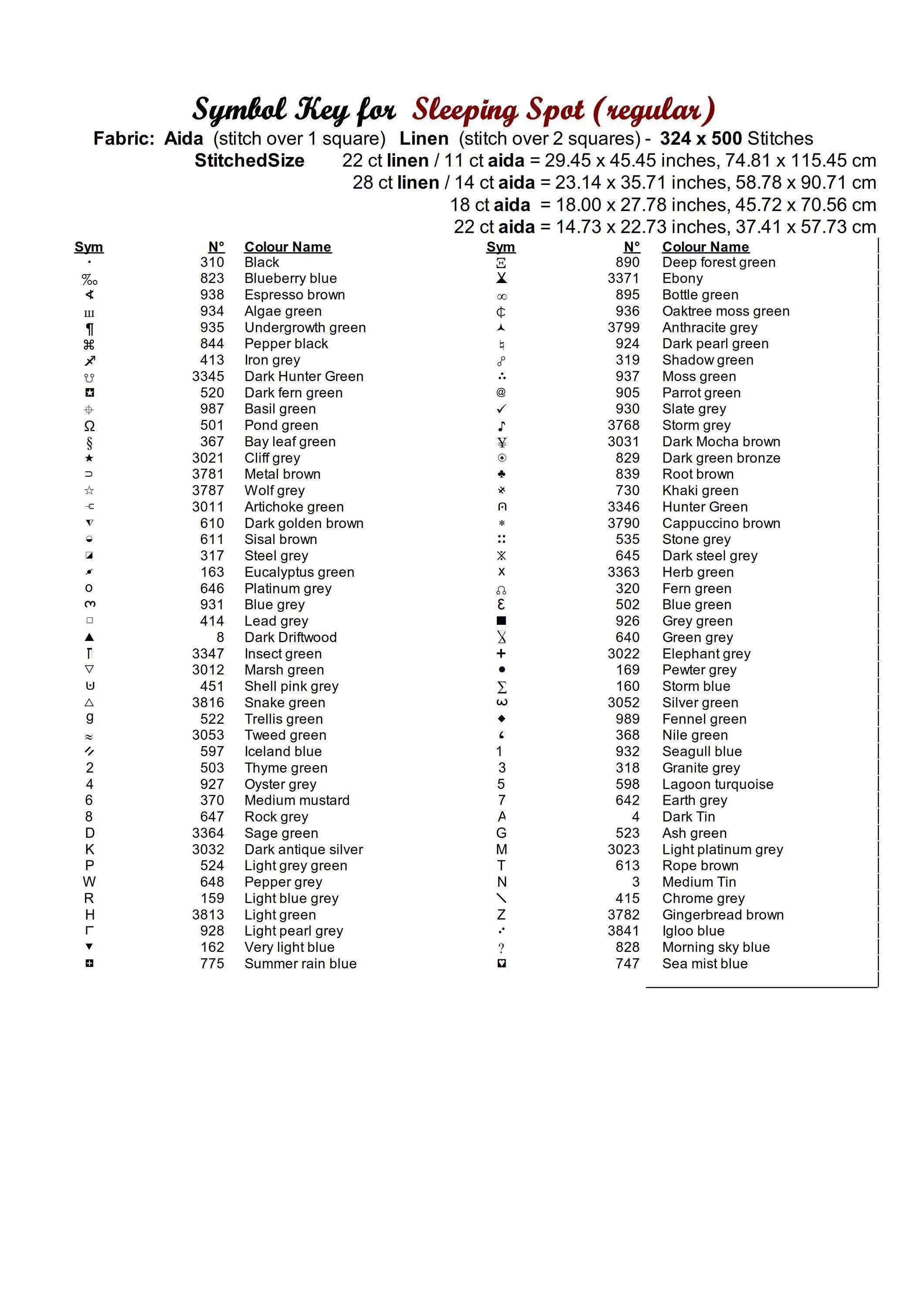 Sleeping Spot ~~ Cross Stitch Pattern - Etsy