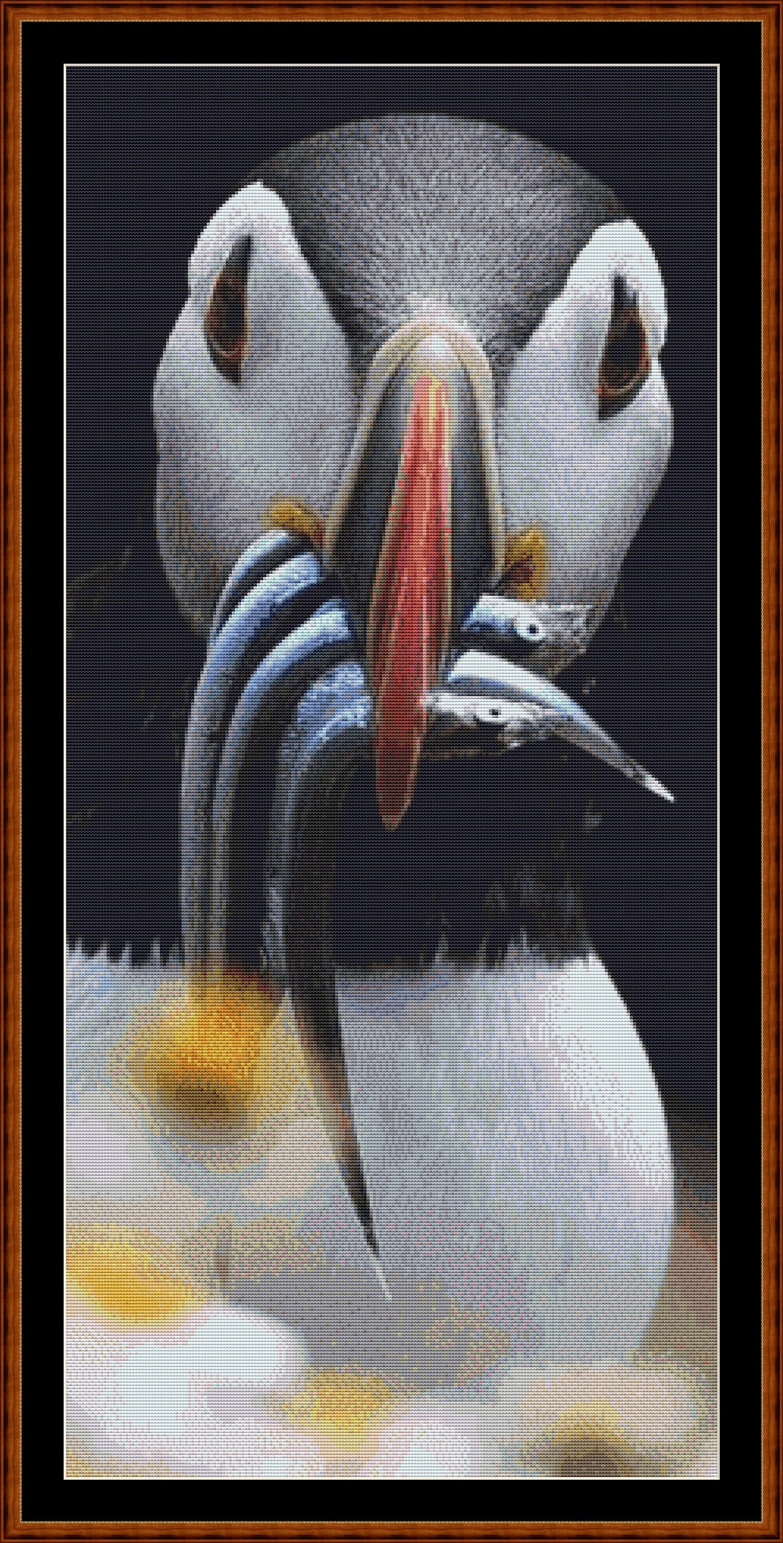 Puffin Snack ~~ Cross Stitch Pattern - Etsy