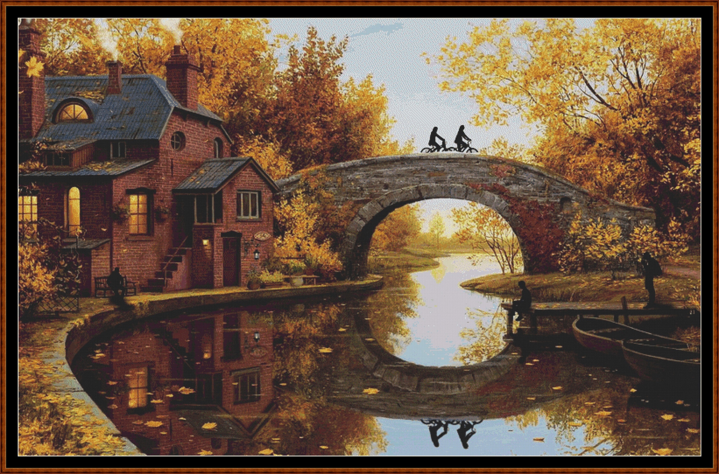 The Bridge ~~ Cross Stitch Pattern - Etsy