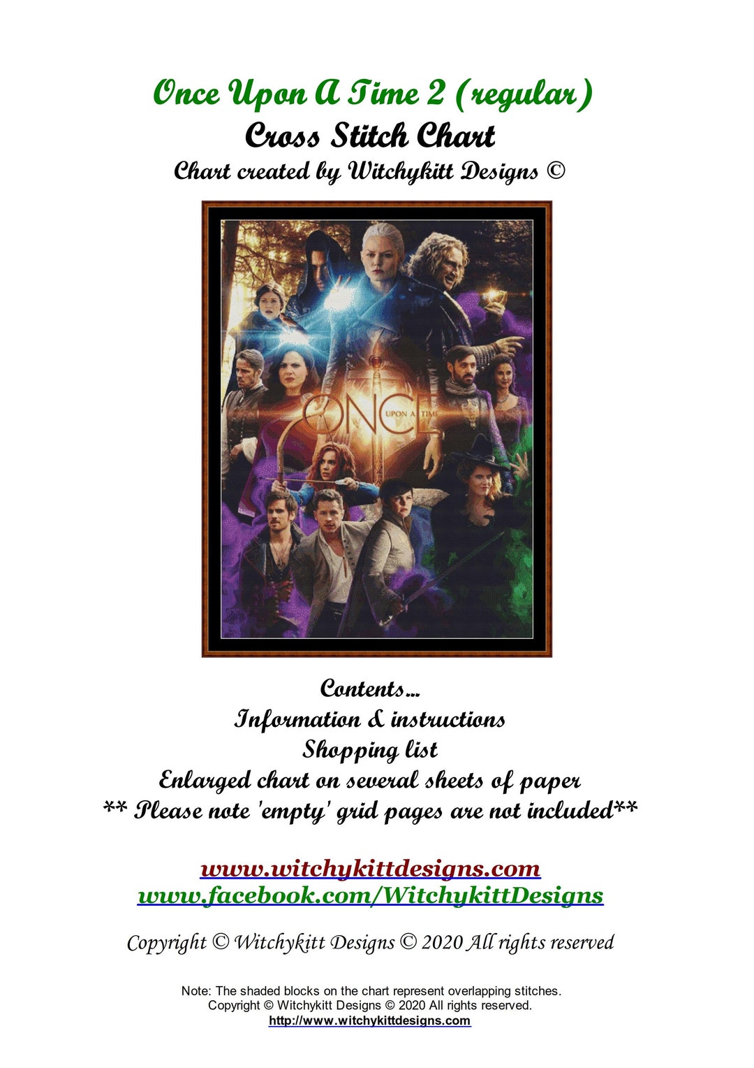 Once Upon A Time 2 ~~ Cross Stitch Pattern - Etsy