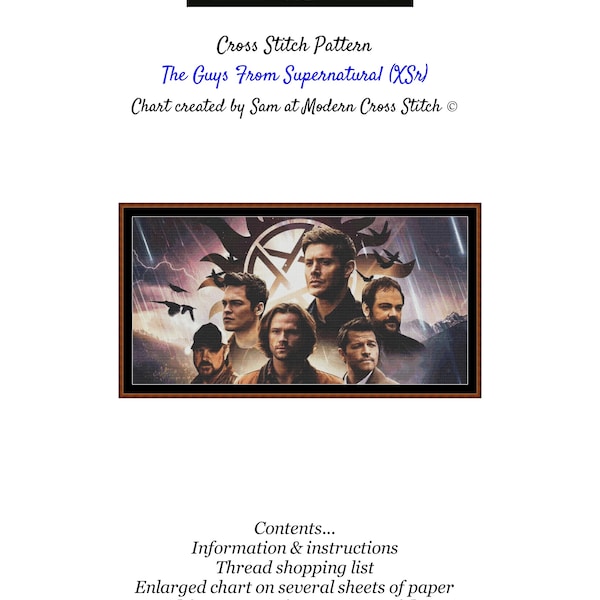 Supernatural Stitch - Etsy