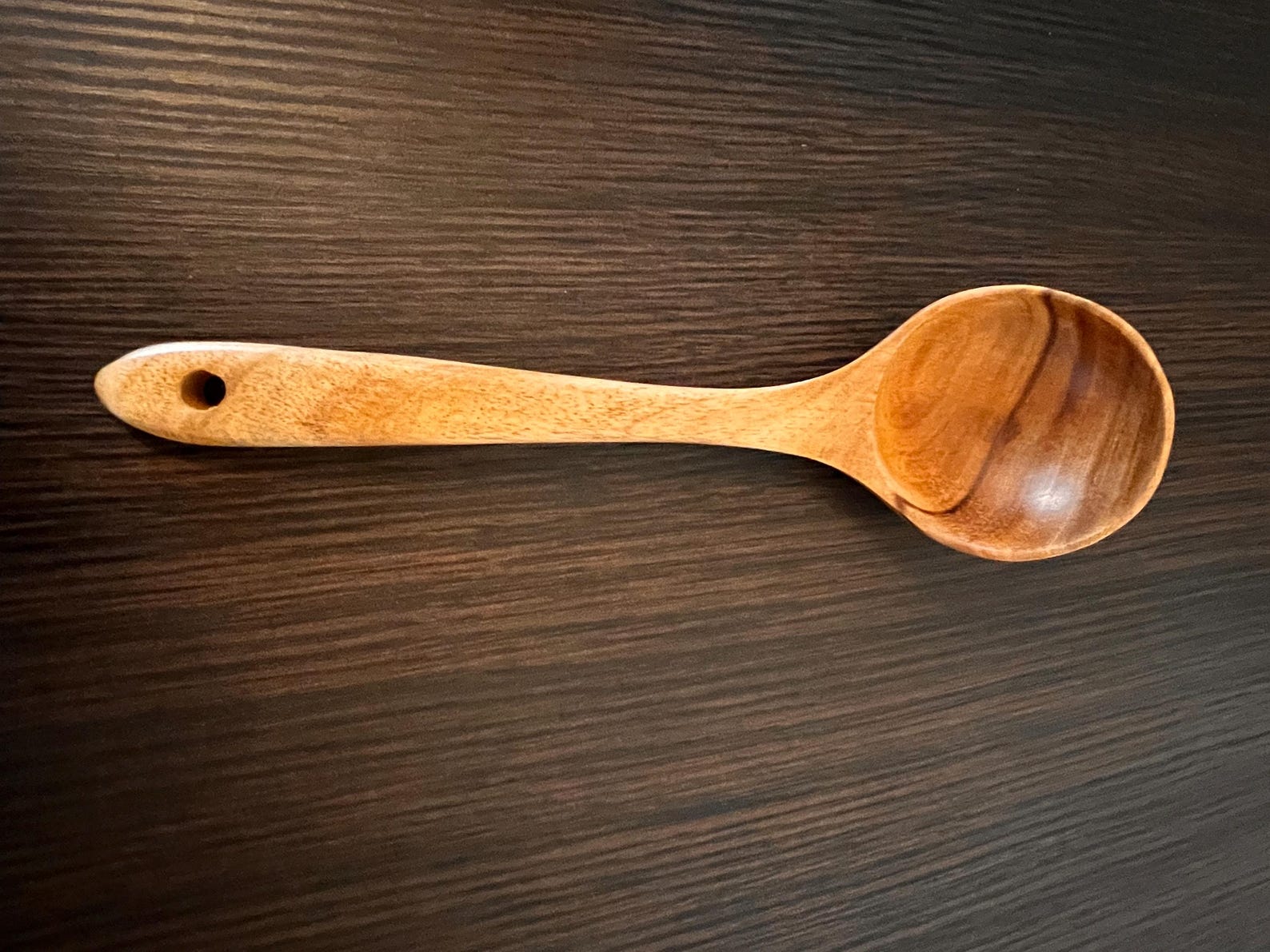 8 Pcs Handmade Natural Wood Acacia Kitchen Spoon Kitchen Utensils Ladle ...
