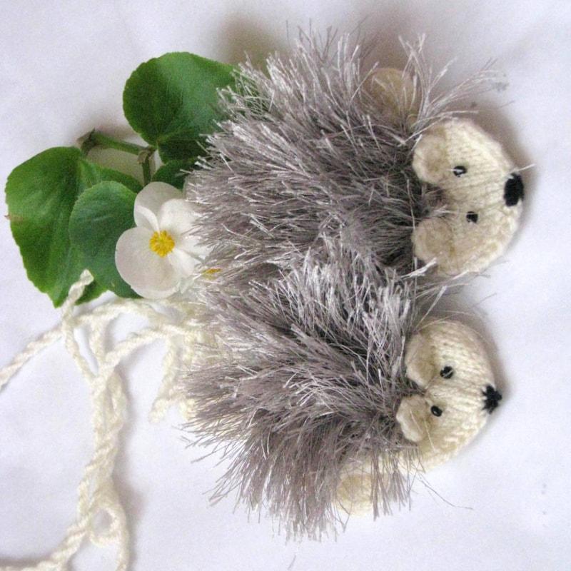 Hedgehog Mittens - Etsy
