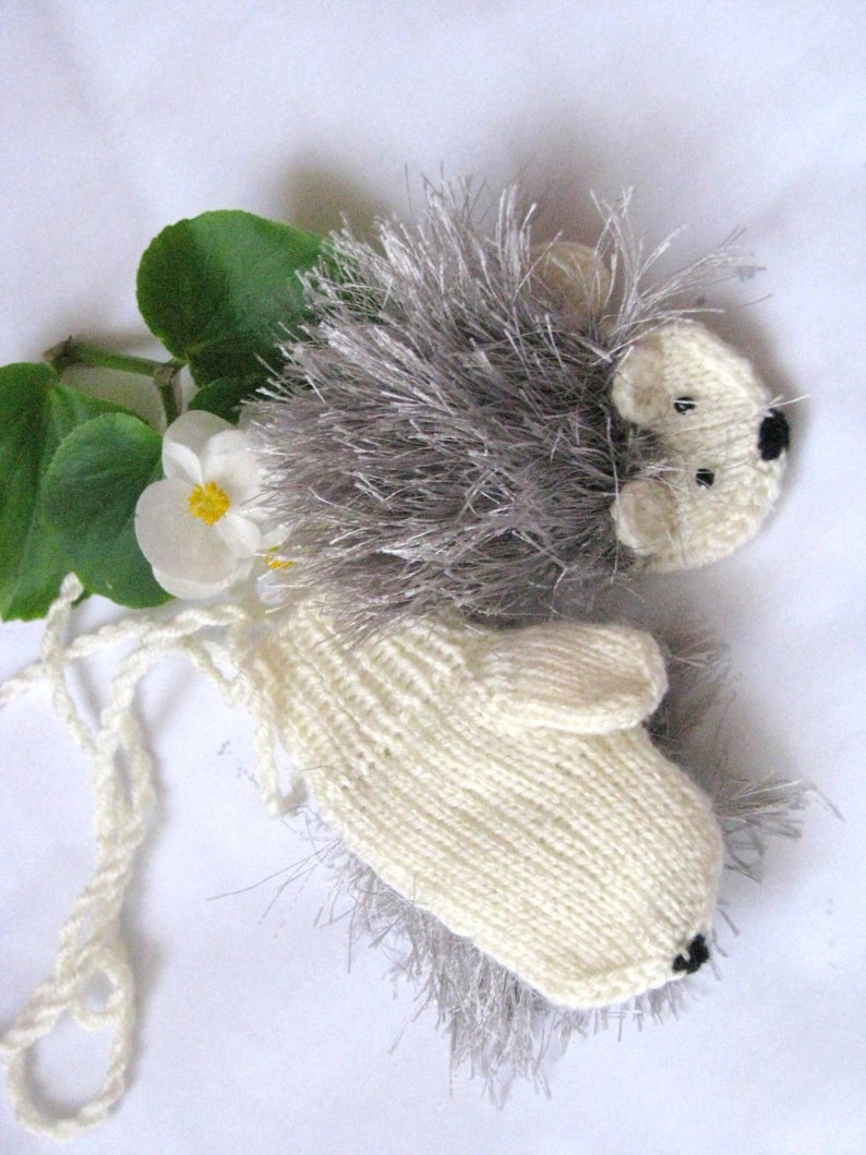 Hedgehog Mittens for a 6-12 Months, 1-3 Years, 3-5 Years Baby, Hand ...