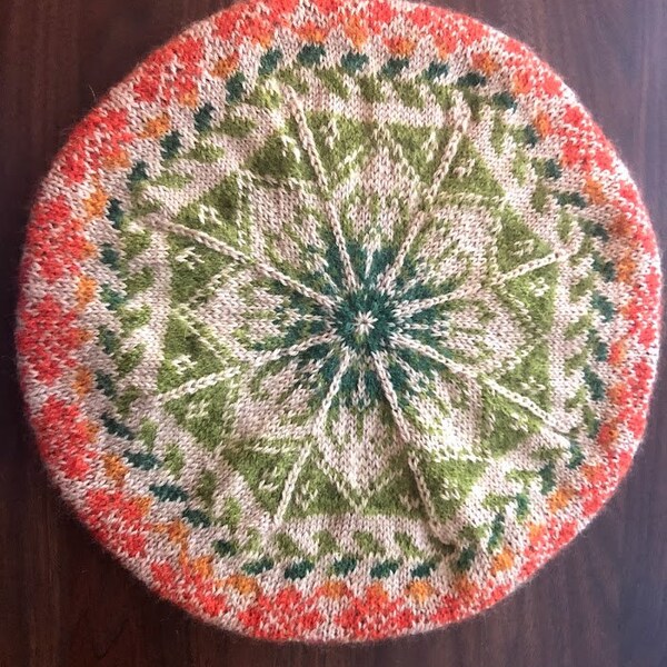 Knitted Tam Hat - Etsy