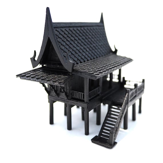 Black Edition HQ Thai MINI Teak Wood Tables Worship Thai - Etsy