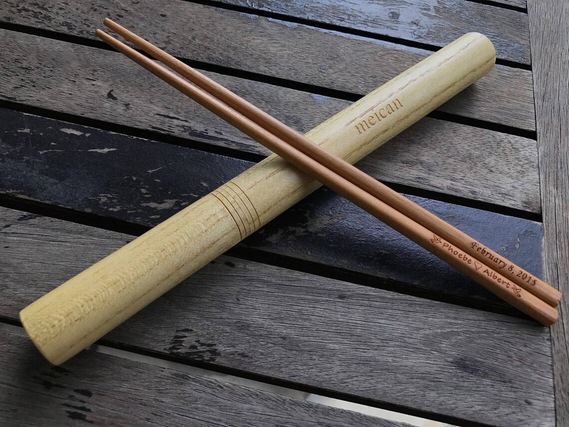 Free Shipping Engraved Chopsticks - 100 Pairs - Personalized Engraved ...