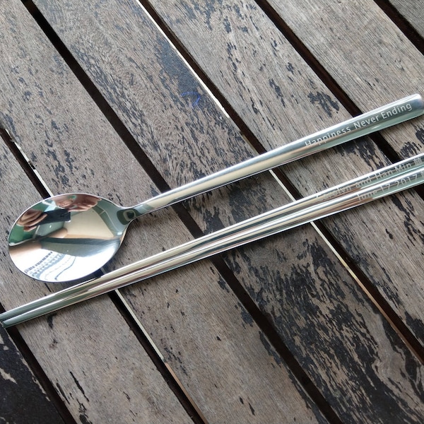 Korean Premium Spoon Set - Etsy